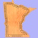 CNC Router. Laser or Paper-printable Template for Making an 14x16 ...