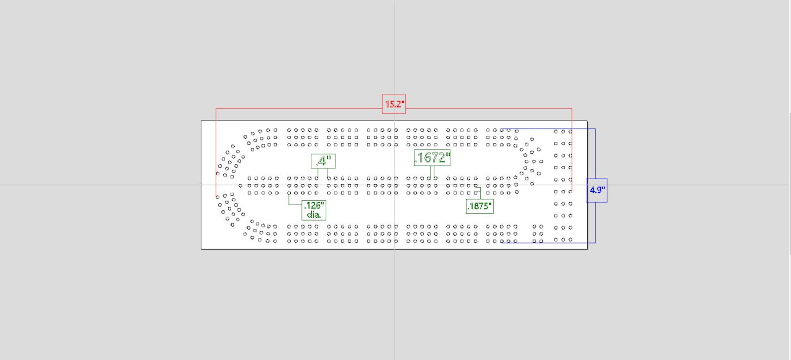 Digital Download Cribbage Board Printable PDF Template, Plus CNC ...