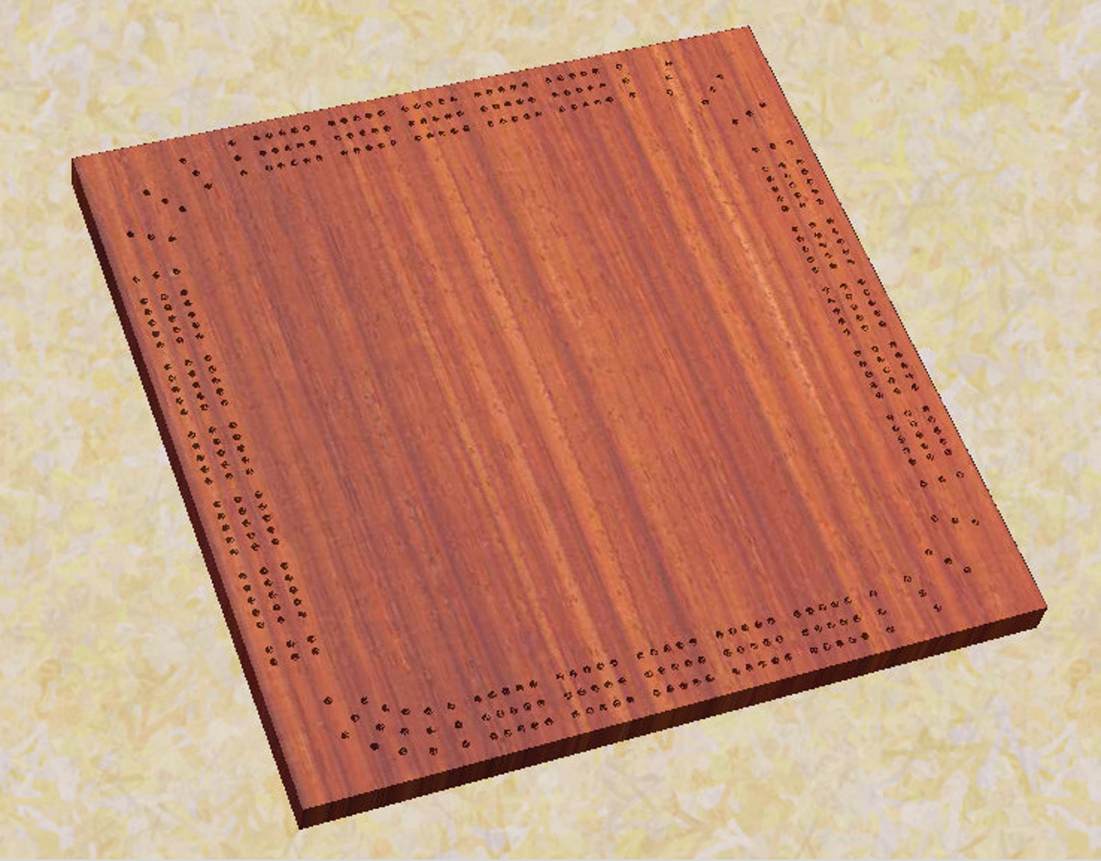 Digital Cribbage Board Download for Cnc Laser or Paper - Etsy
