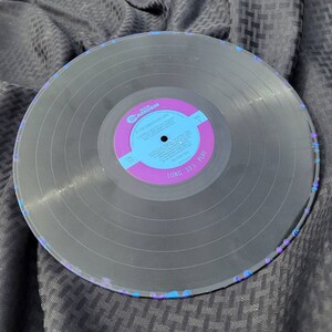 Psychedelic Vinyl Record Album Art Hand Painted, the Three Suns - Etsy