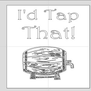 I'd Tap That, SVG Files for CNC, Cricut, Laser. DXF, Png, Eps & Ai ...