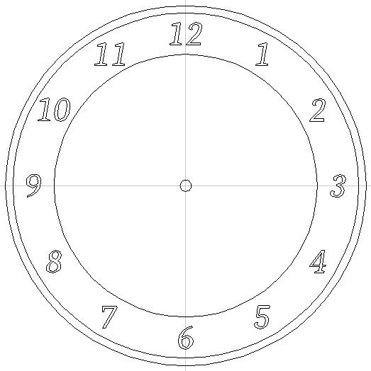 CNC Digital Download for Round Clock Body Including Vectric - Etsy