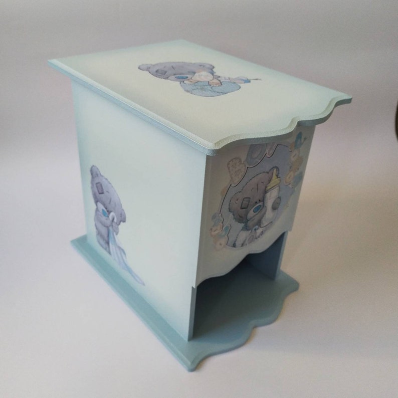 Baby Boy Diaper Box, Decorative Diaper Holder, Baby Shower Gift, New ...