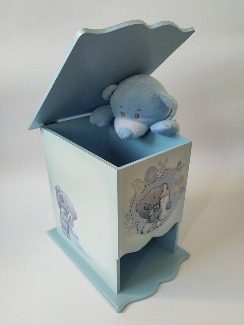Baby Boy Diaper Box, Decorative Diaper Holder, Baby Shower Gift, New ...