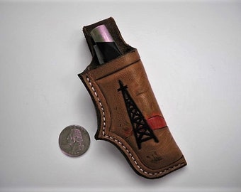 Custom Made Leather Knife Sheath - Etsy