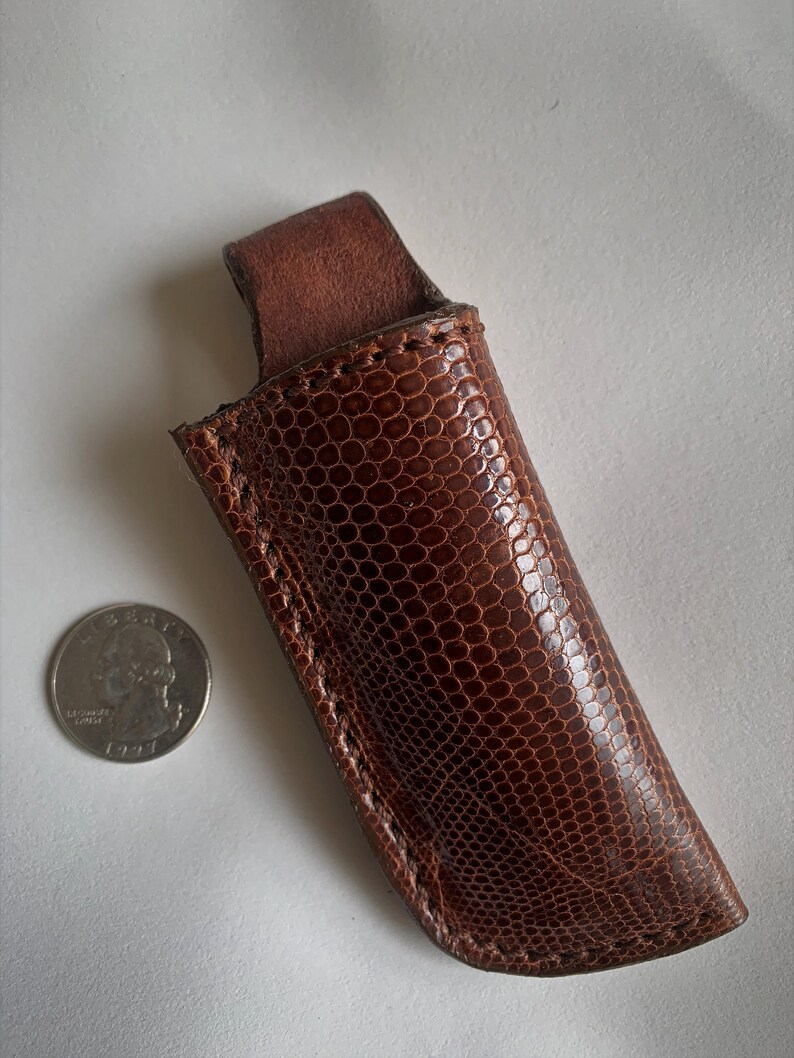 Custom Made Genuine Lizard Knife Sheath - Etsy