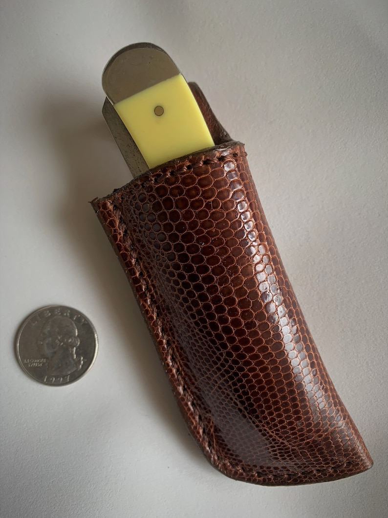 Custom Made Genuine Lizard Knife Sheath - Etsy