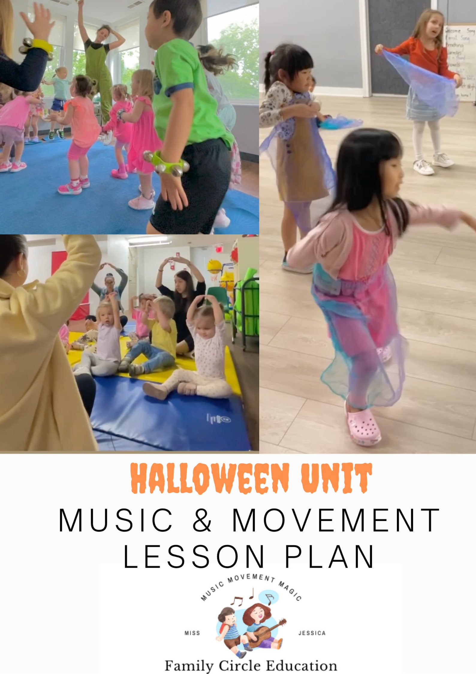 Music & Movement Lesson Plan - Halloween - Ages 2-6 - Etsy