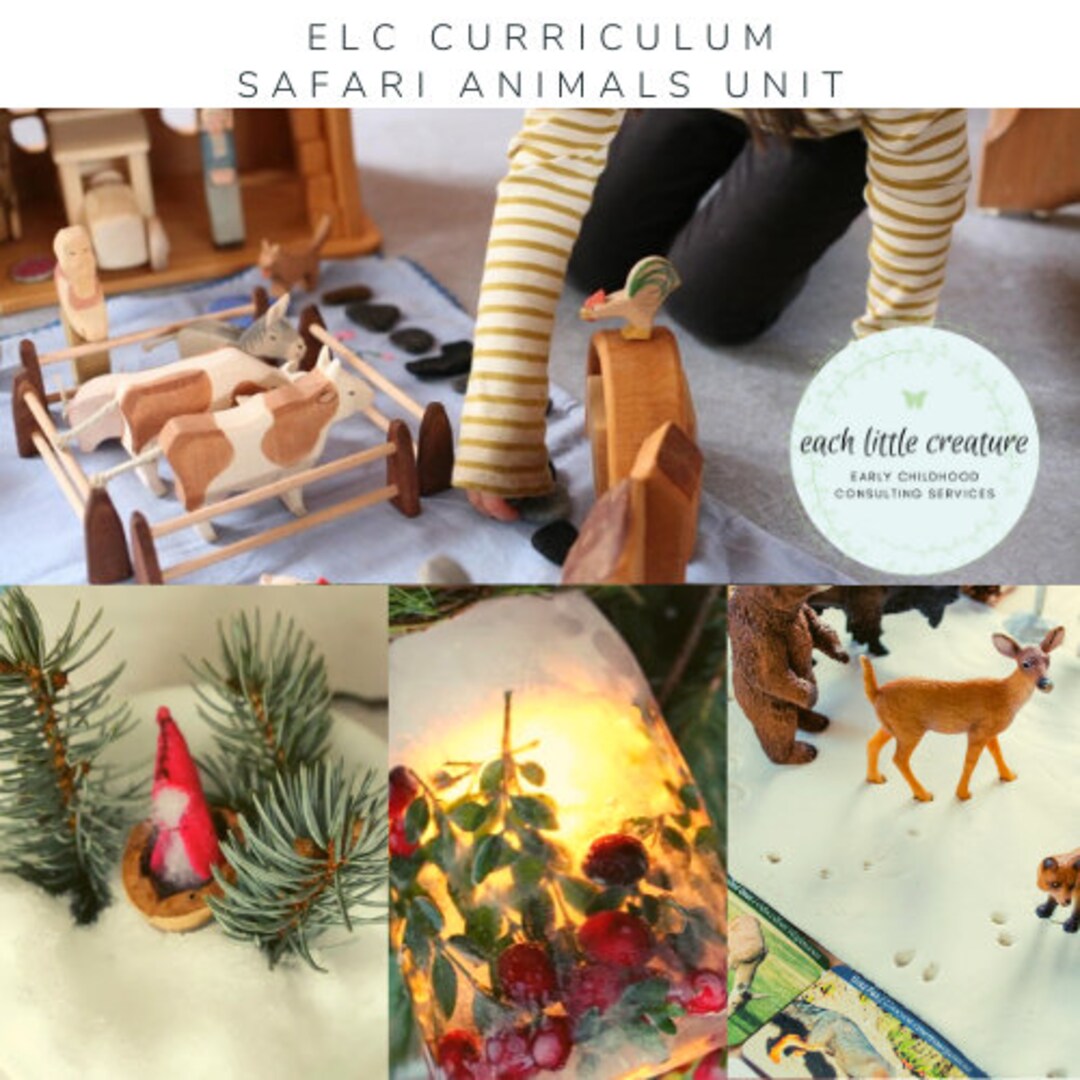 Waldorf Curriculum - Safari Animals Unit (homeschool, Children, Daycare ...