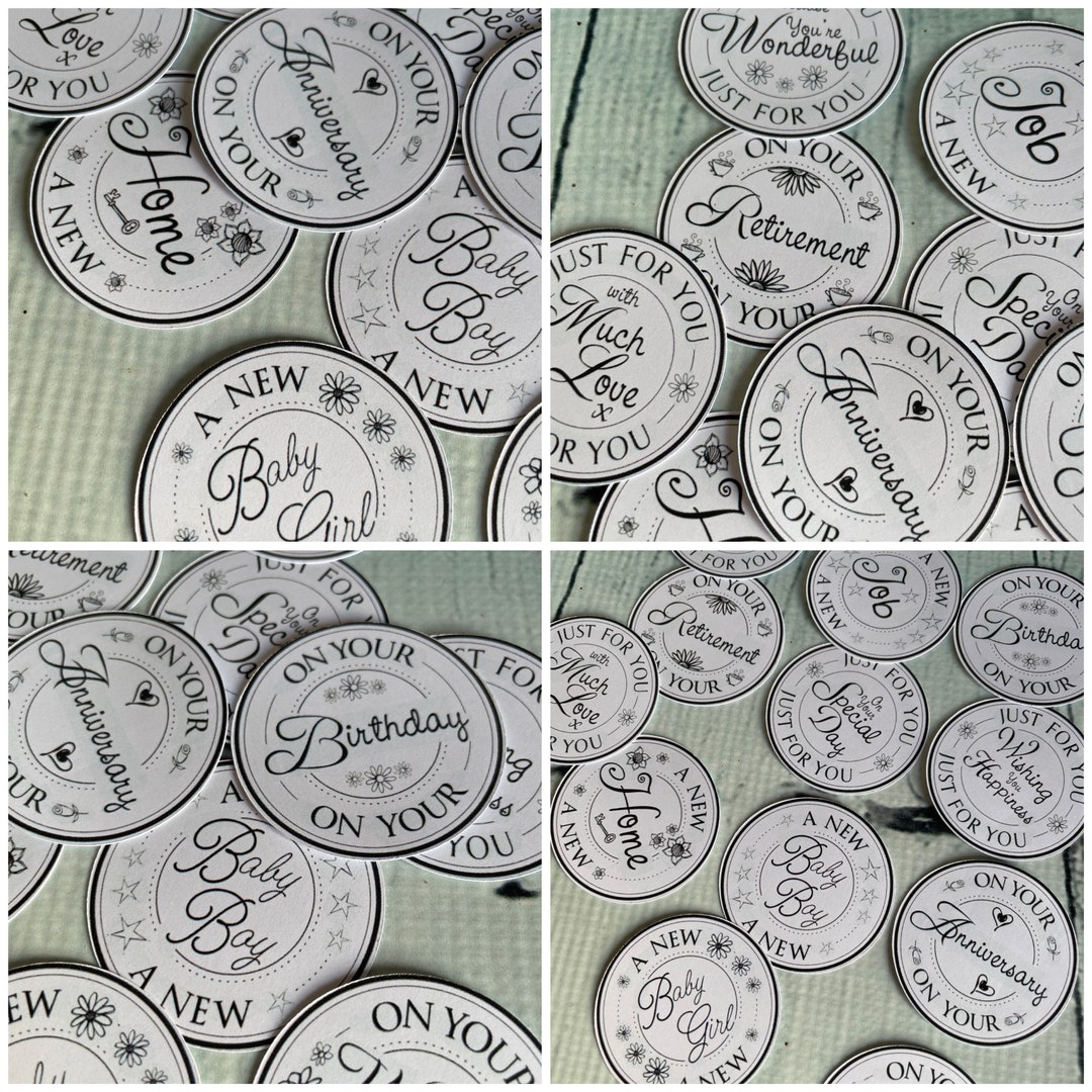 Greetings Pack, Card Toppers, Embellishments, Pack of Greetings ...