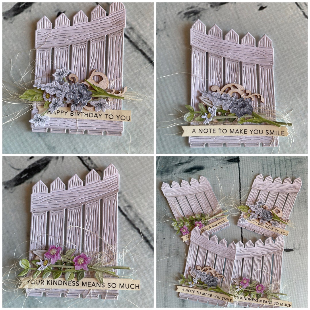 Card Making Pack Craft Topper Card Toppers Gate and - Etsy