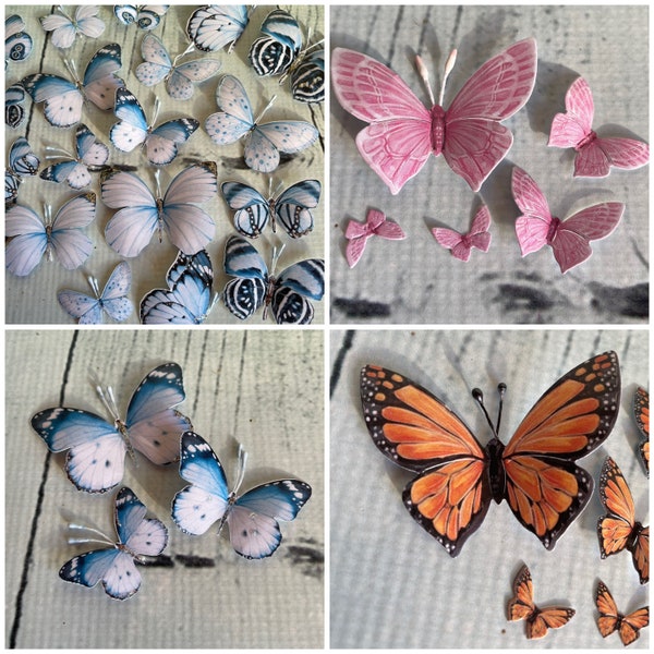 Die Cut Butterflies - Etsy UK