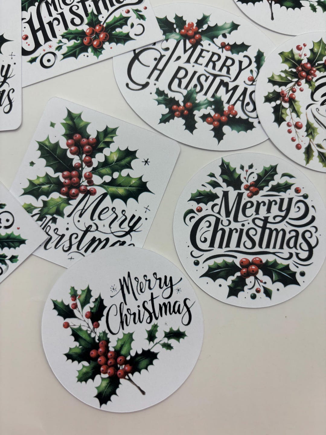 Christmas Pack of Greetings, Card Toppers, Embellishments, Pack of ...