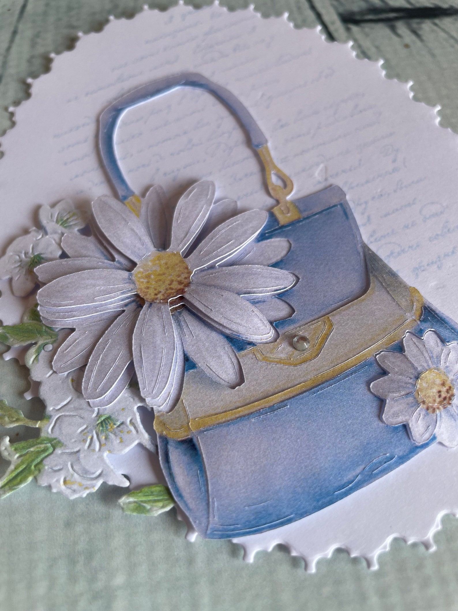 Handmade Card Toppers Shoe Handbag Card Toppers Card Kit - Etsy