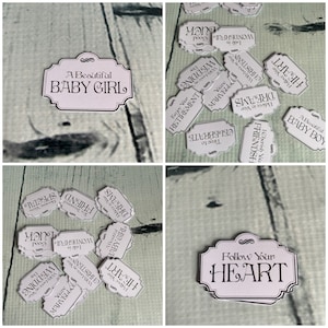 Birthday Card Sentiment Stickers - Etsy UK