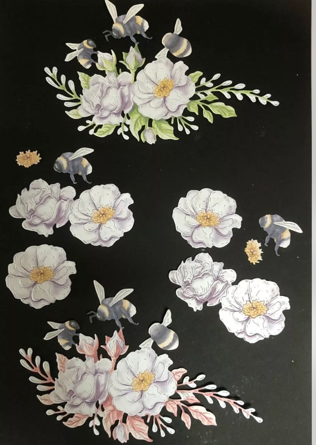 Craft Embellishment Pack | Taking Flight Carnation Crafts | Card Making ...