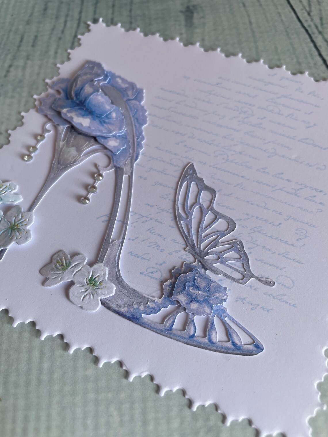 Handmade Card Toppers Shoe Handbag Card Toppers Card Kit - Etsy