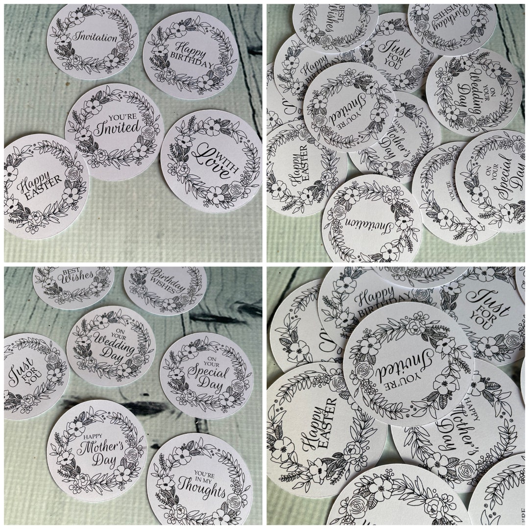 Greetings Pack, Card Toppers, Embellishments, Pack of Greetings ...