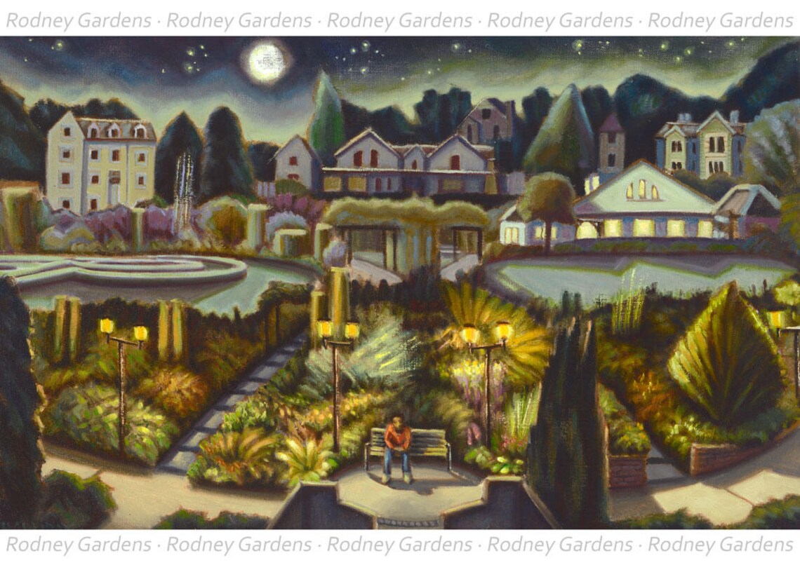 Rodney Gardens Greeting Card A6 | Etsy