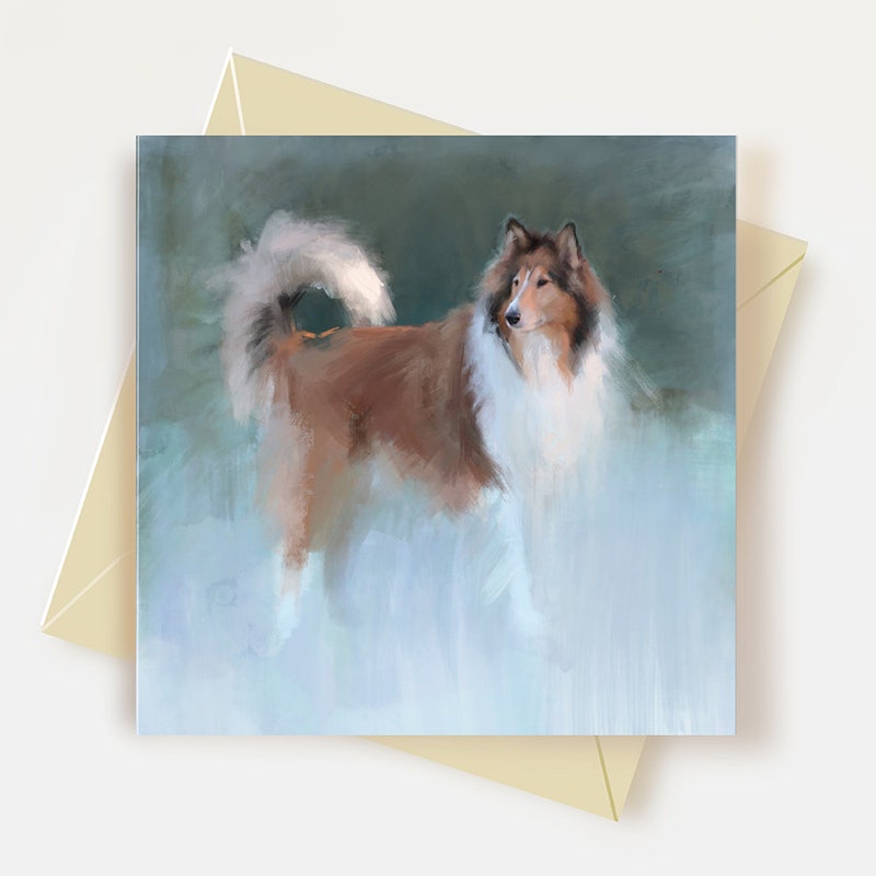 Collie Cards - Etsy