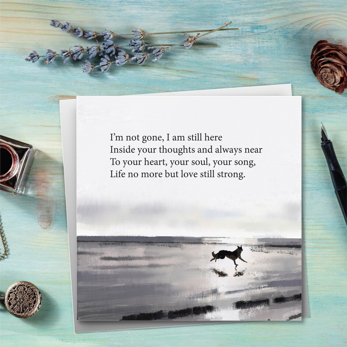 Dog Loss Card Dog Bereavement Card Dog Sympathy Card Dog - Etsy