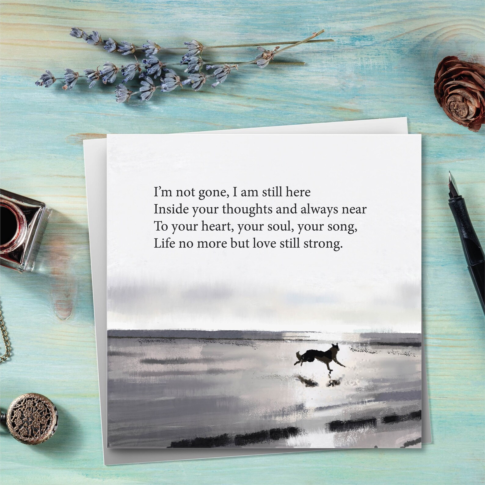 Dog Loss Card Dog Bereavement Card Dog Sympathy Card Dog - Etsy