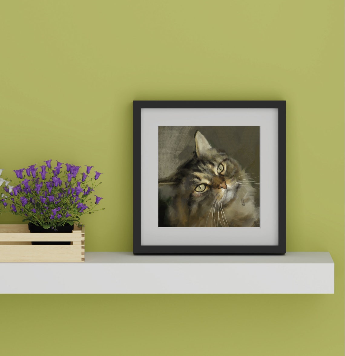Brown Tabby Cat Print Fine Art Giclee Print Cat Lover Gifts - Etsy UK