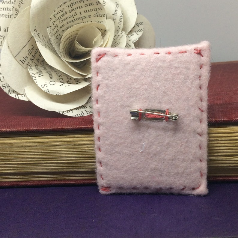 Shakespeare Book Brooches Fabric Handmade Hamlet Vintage | Etsy