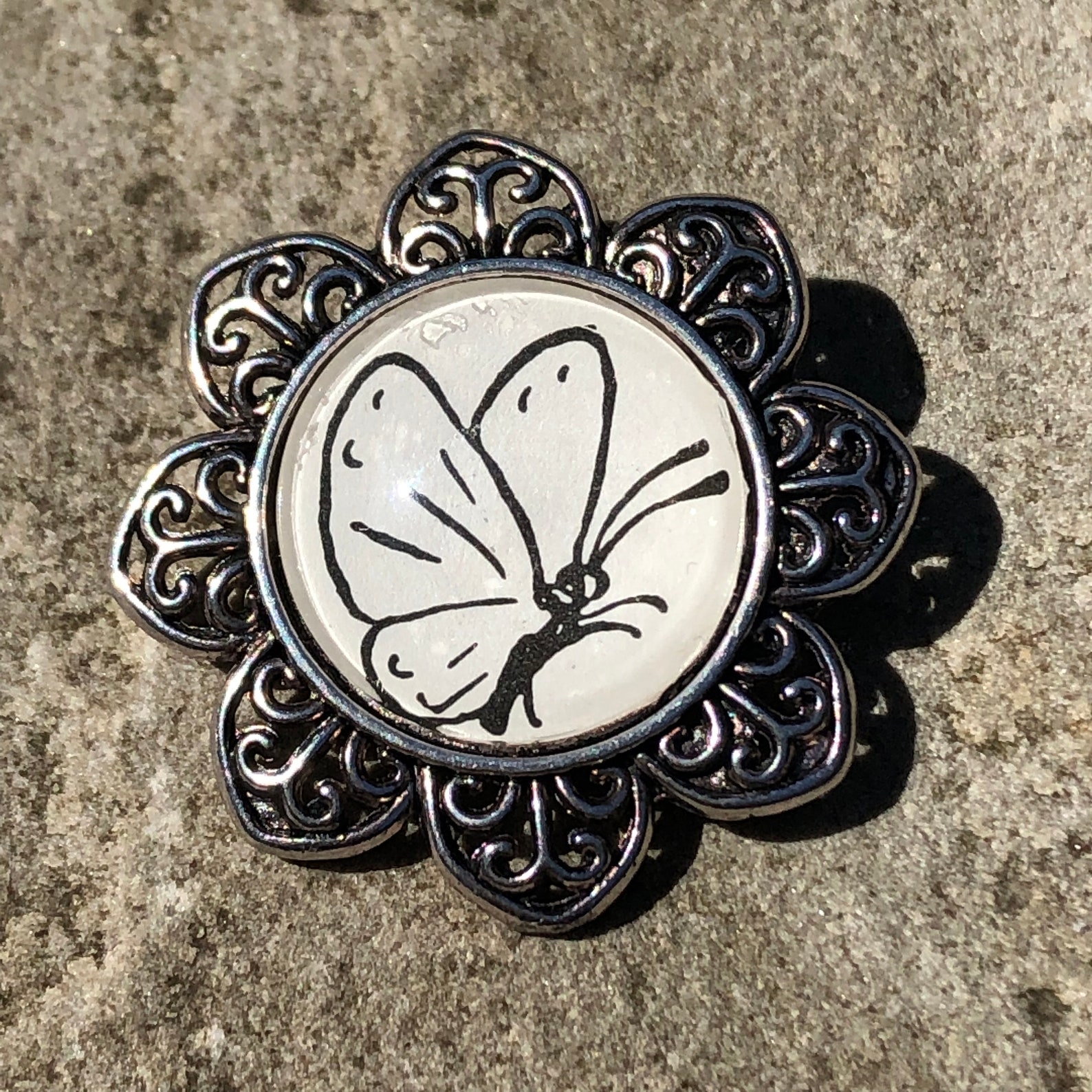 Butterfly Brooch Handmade With Real Vintage Beatrix Potter | Etsy