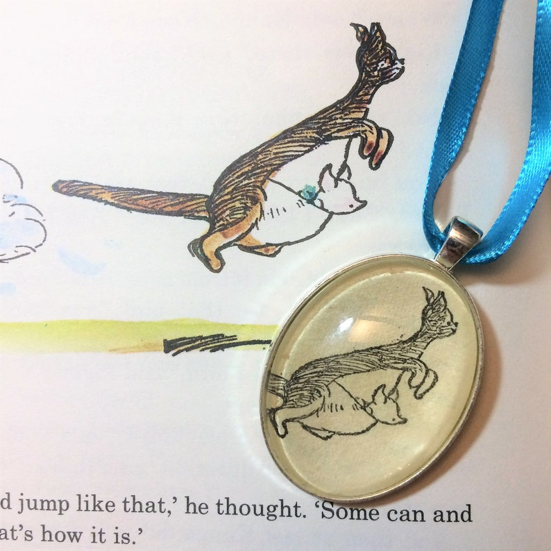 Kanga and Roo Winnie the Pooh Book Ornaments Handmade W Real - Etsy