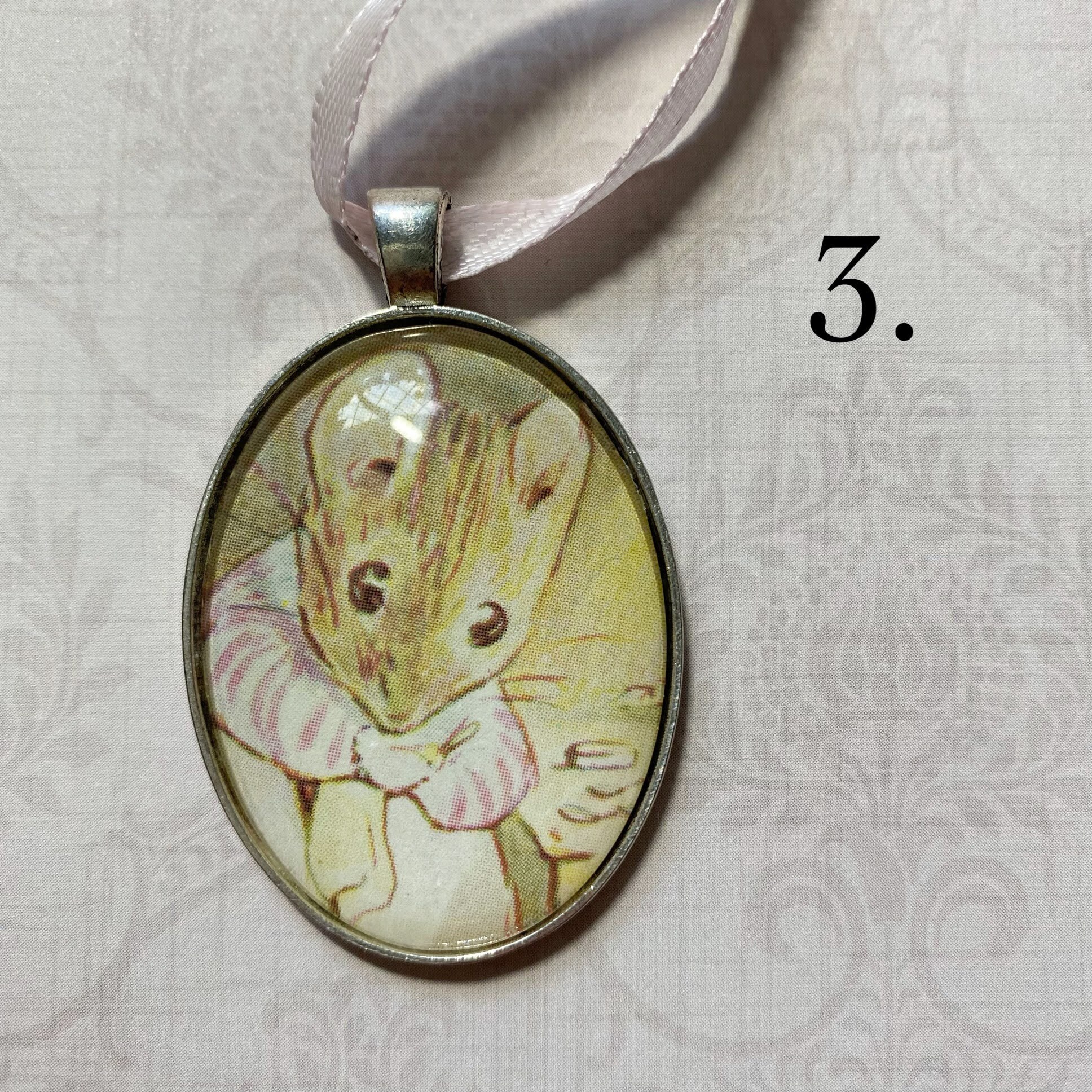 Beatrix Potter Mouse Ornament Handmade With Real Vintage - Etsy