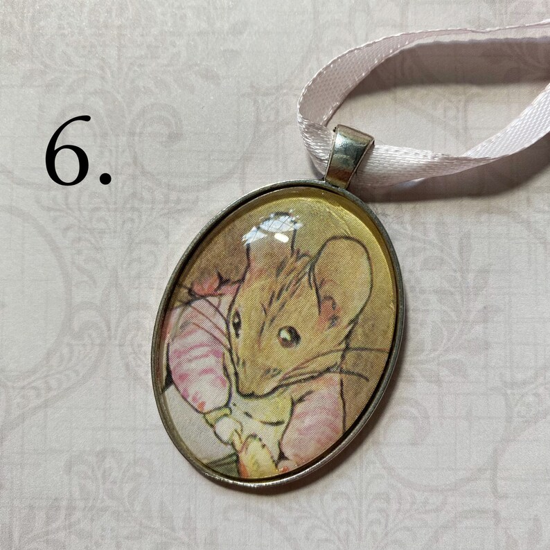 Beatrix Potter Mouse Ornament Handmade With Real Vintage - Etsy