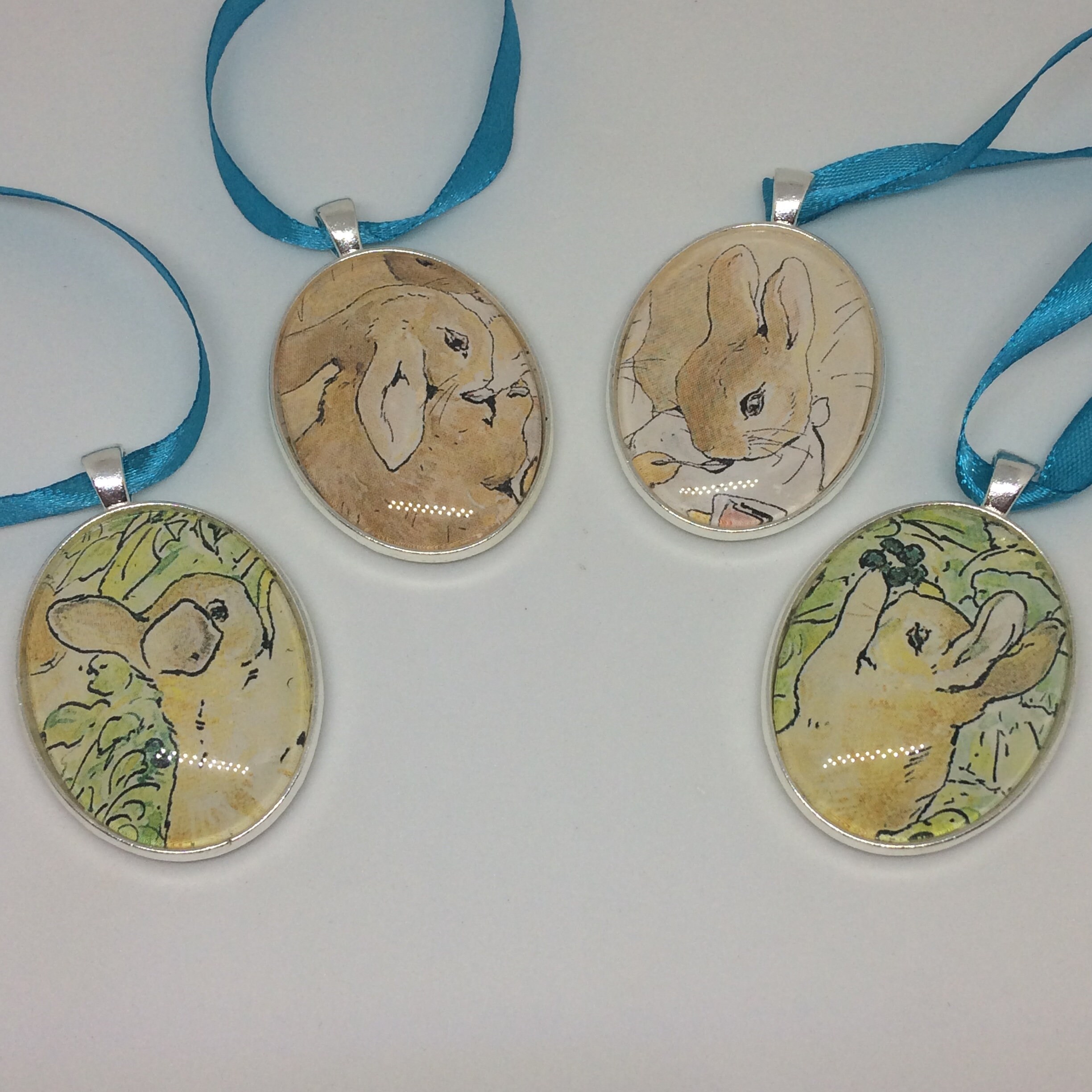 Flopsy Bunny Peter Rabbit Ornament Handmade with Real | Etsy