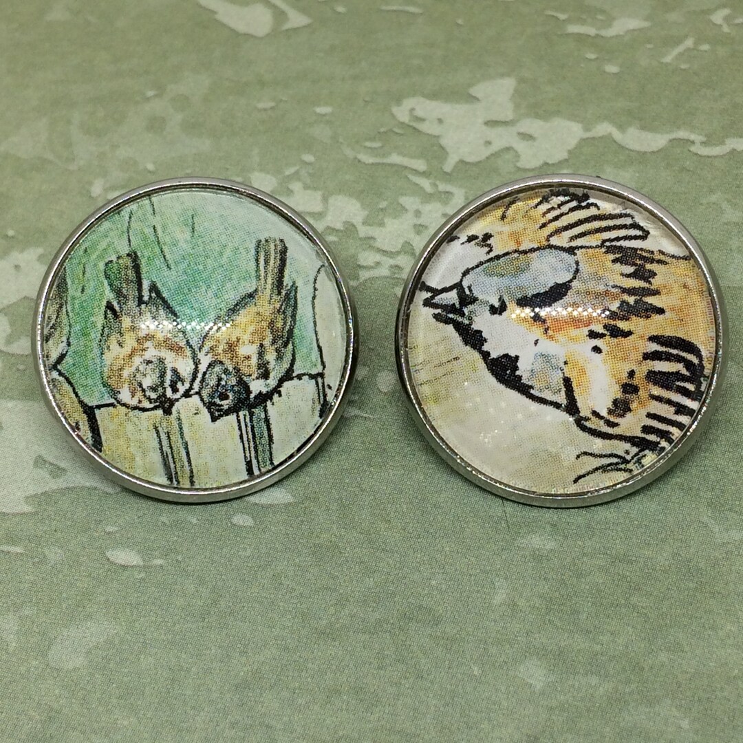 Sparrow Brooch - From Peter Rabbit - Beatrix Potter Illustration ...