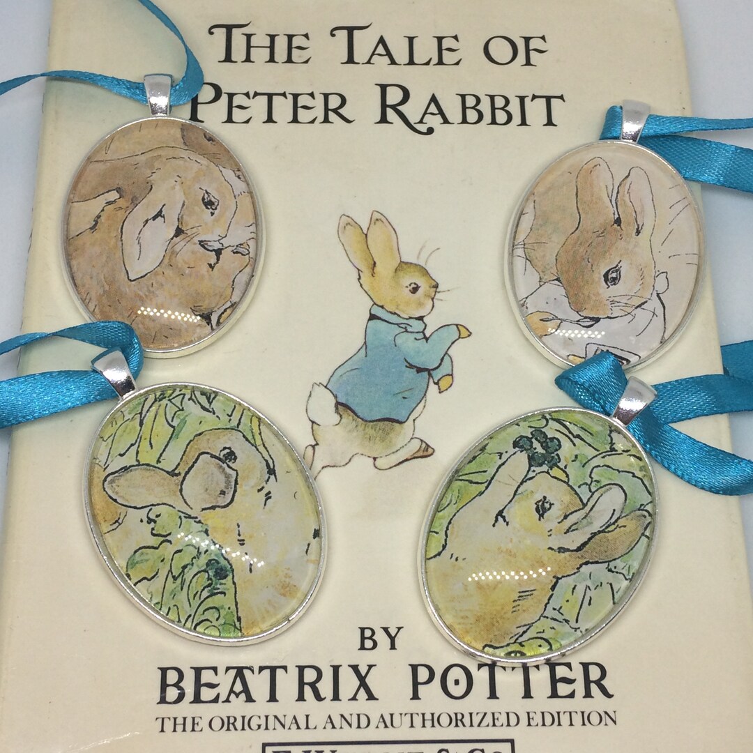 Flopsy Bunny - Peter Rabbit Ornament Handmade With Real Vintage Beatrix ...