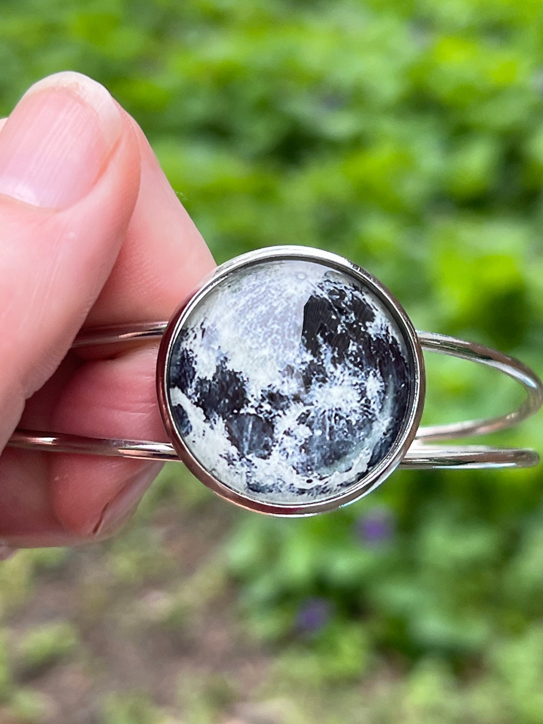 Glow in the Dark Full Moon Bracelet - Etsy
