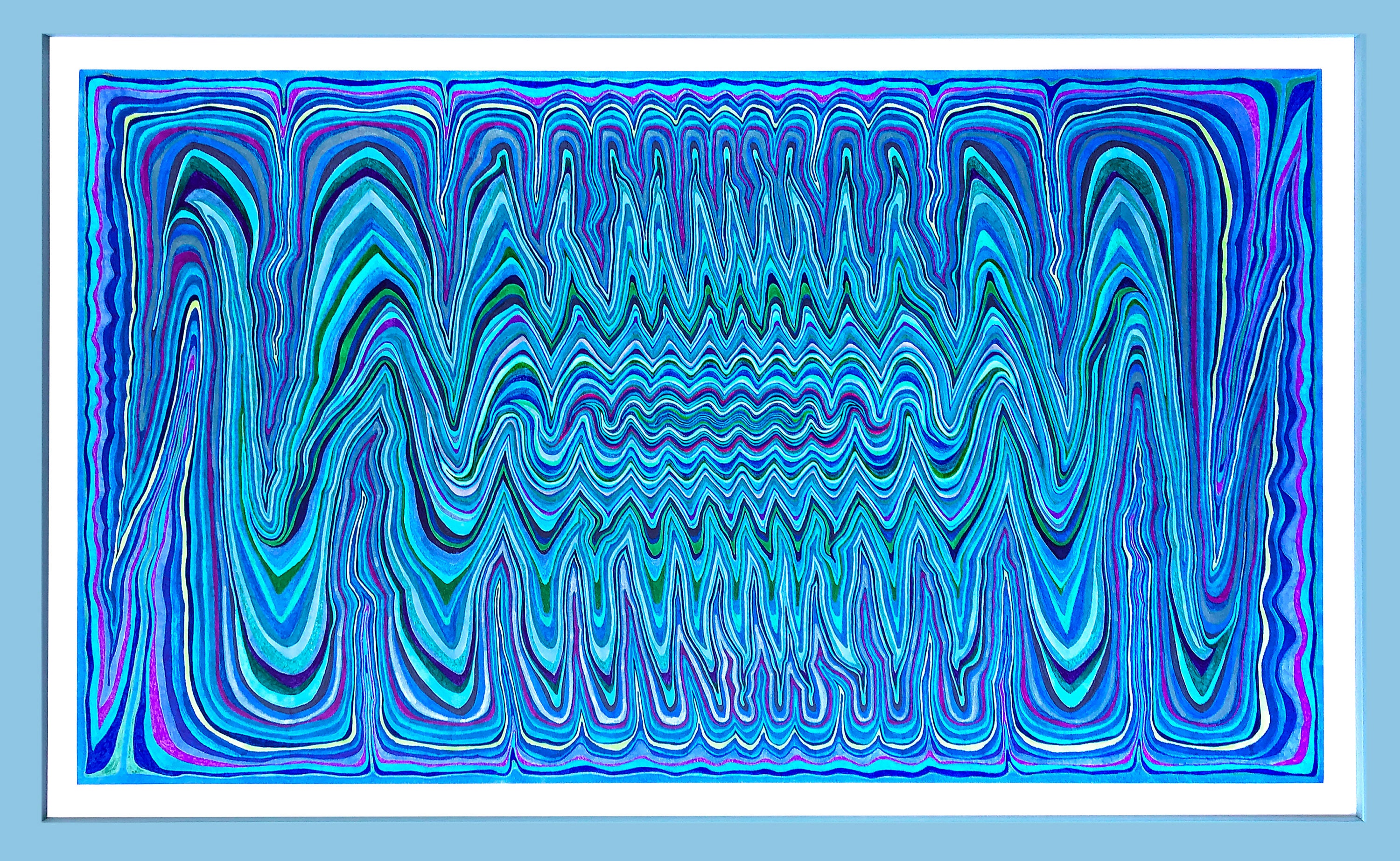 Custom Psychedelic Abstract Drawings by Commission - Etsy