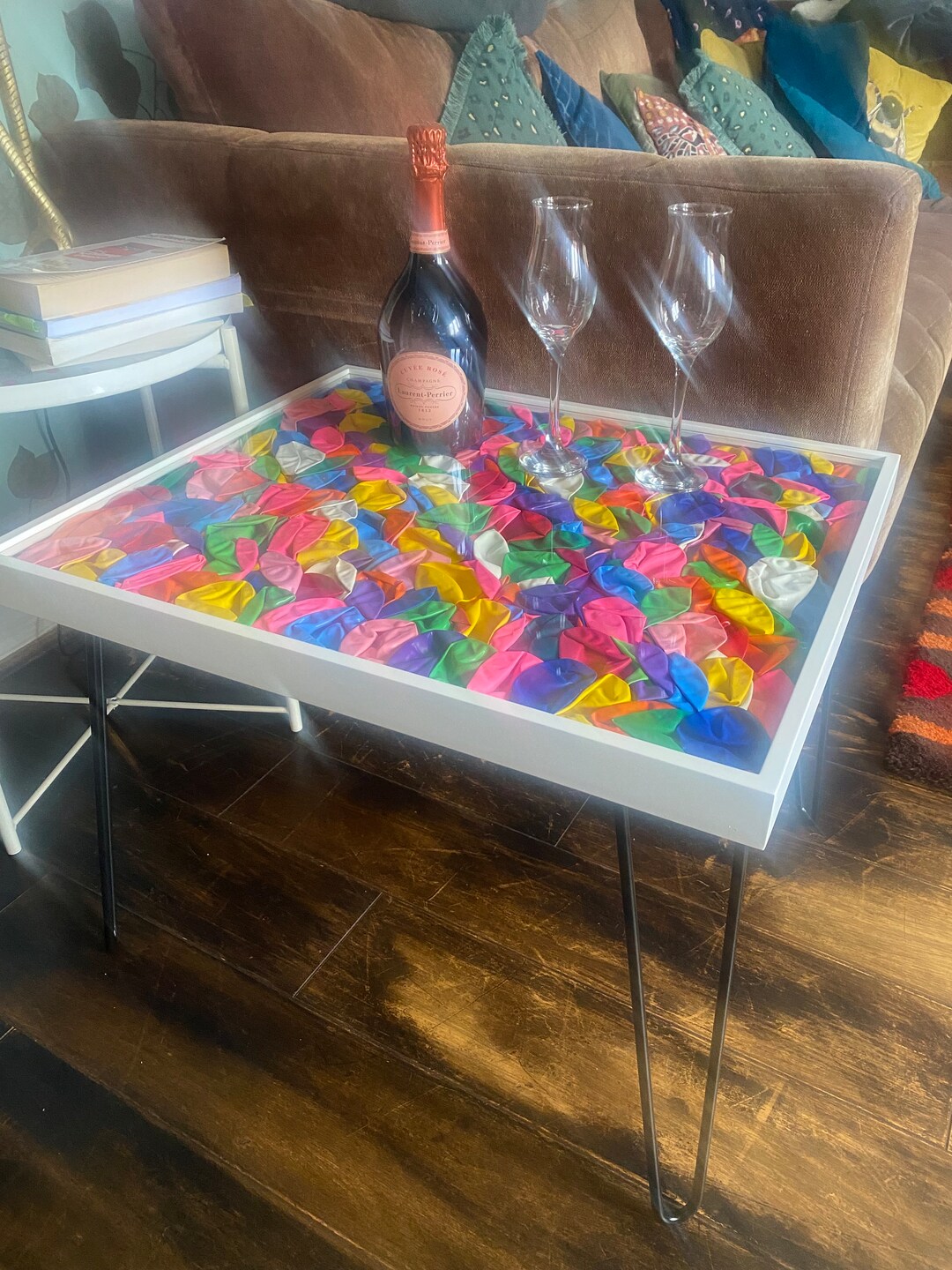 Table Balloon Coffee Table, Colourful Side Table Playful Unique ...