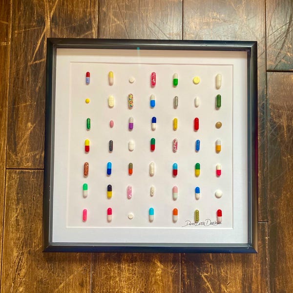 Pill Art - Etsy