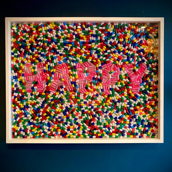 Pill Art - Etsy
