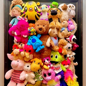 Art Toy Art CUDDLES, Soft Toys All Cuddling, Unique Wall Art, Pop Art ...