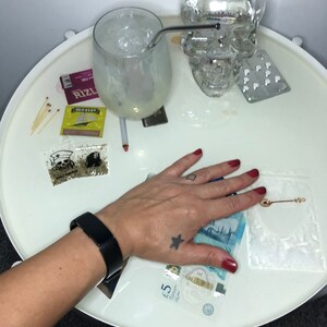 Table Party Pill Handmade, Unique After Party Table, Happy Pills, Party ...