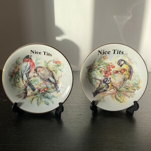 Funny Plates Rude Ceramic Secret Santa Nice Tits Decorative - Etsy