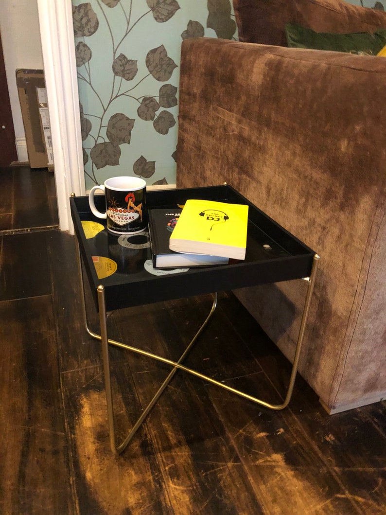 Table Record Vinyl Unique Coffee Table Music Lover Decor | Etsy