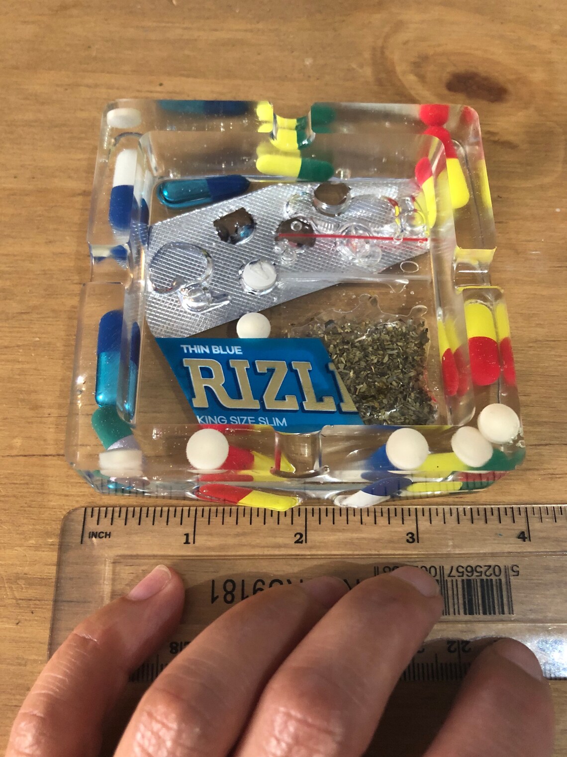 Party Pill Ashtray Resin Custom Design Pill and Party - Etsy