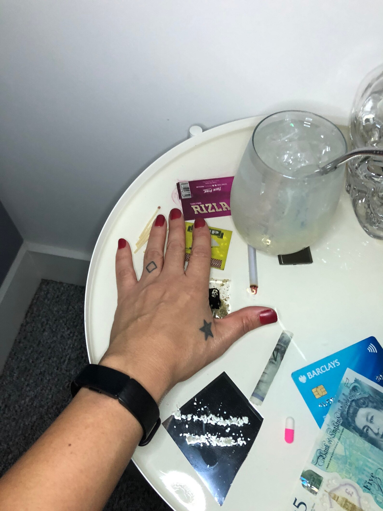 Table Party Pill Handmade Unique After Party Table Happy - Etsy UK