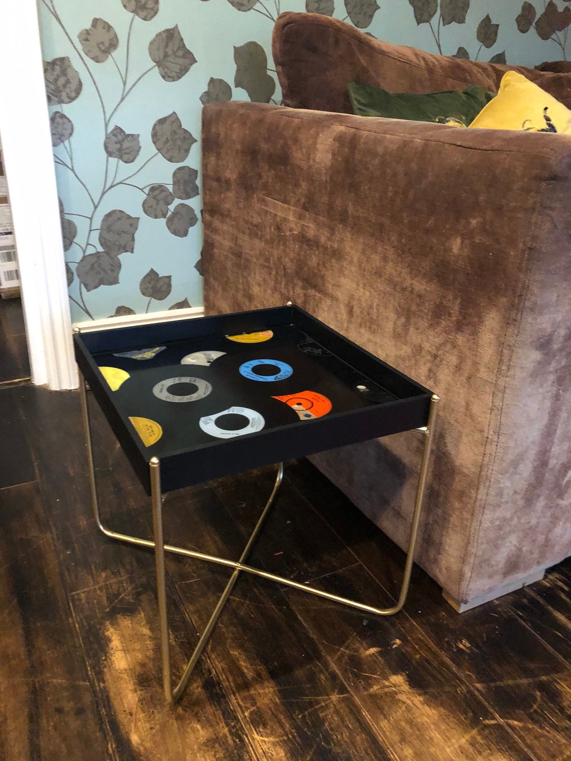 Table Record Vinyl Unique Coffee Table Music Lover Decor | Etsy