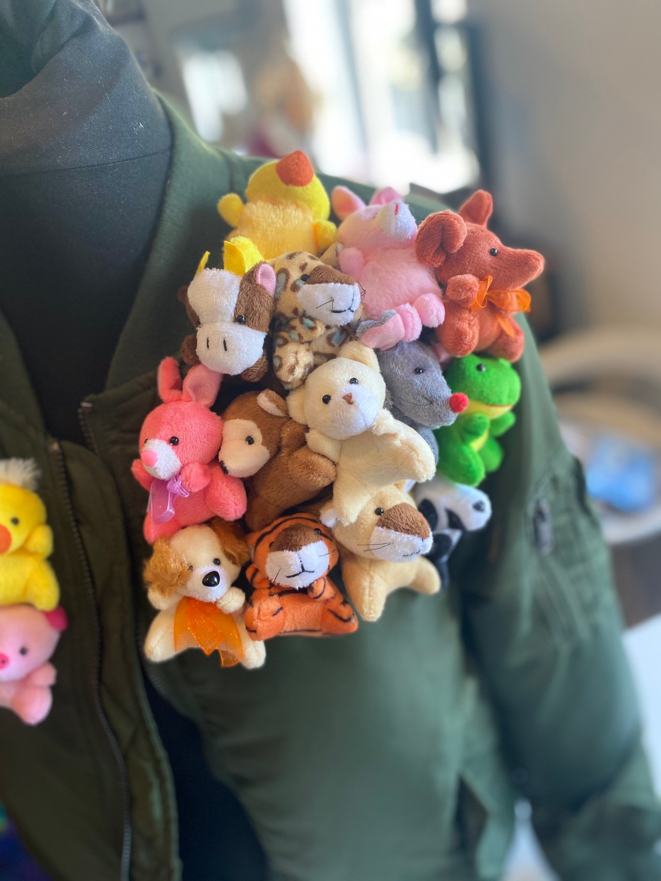 Jacket Bespoke Customised One Off, Plushies Hand Sewn Made to Order ...
