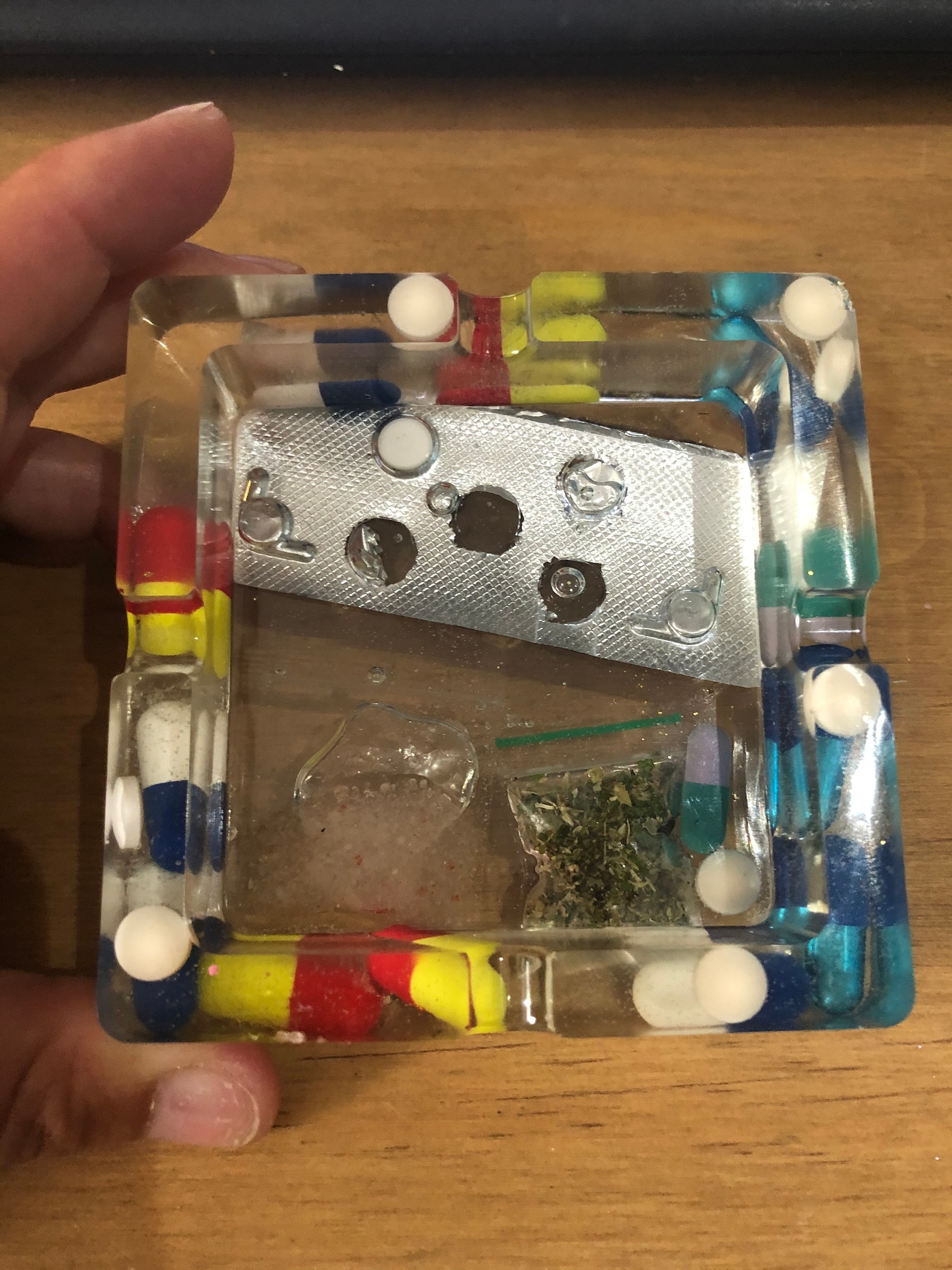 Party Pill Ashtray Resin Custom Design Pill and Party - Etsy