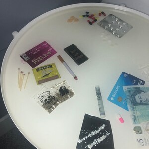 Table Party Pill Handmade, Unique After Party Table, Happy Pills, Party ...